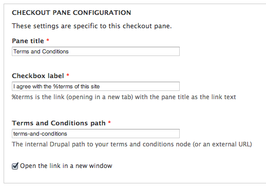 Commerce Agree Terms | Drupal.org Commerce Agree Terms | Drupal.org
